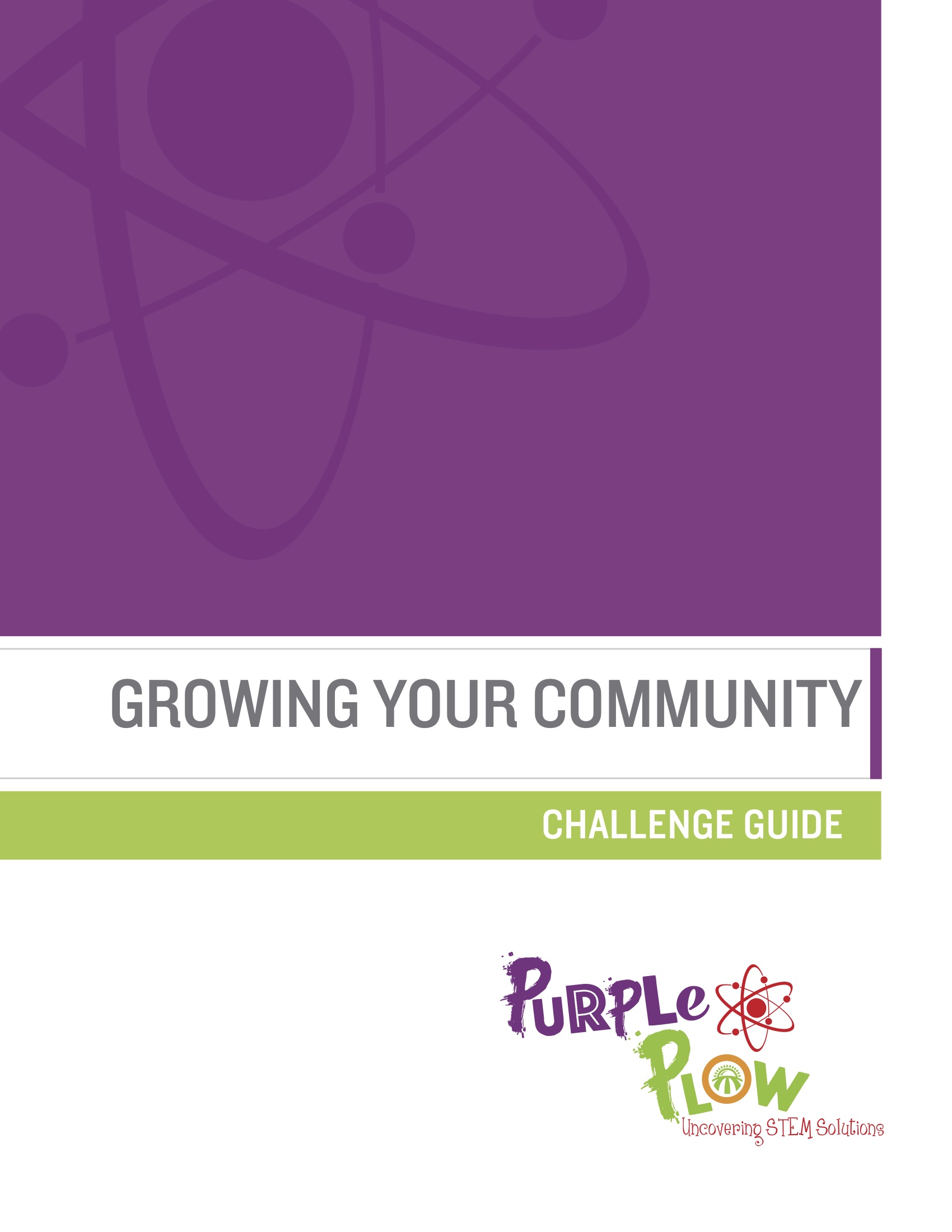 Growing Your Community Challenge | The Purple Plow Challenge