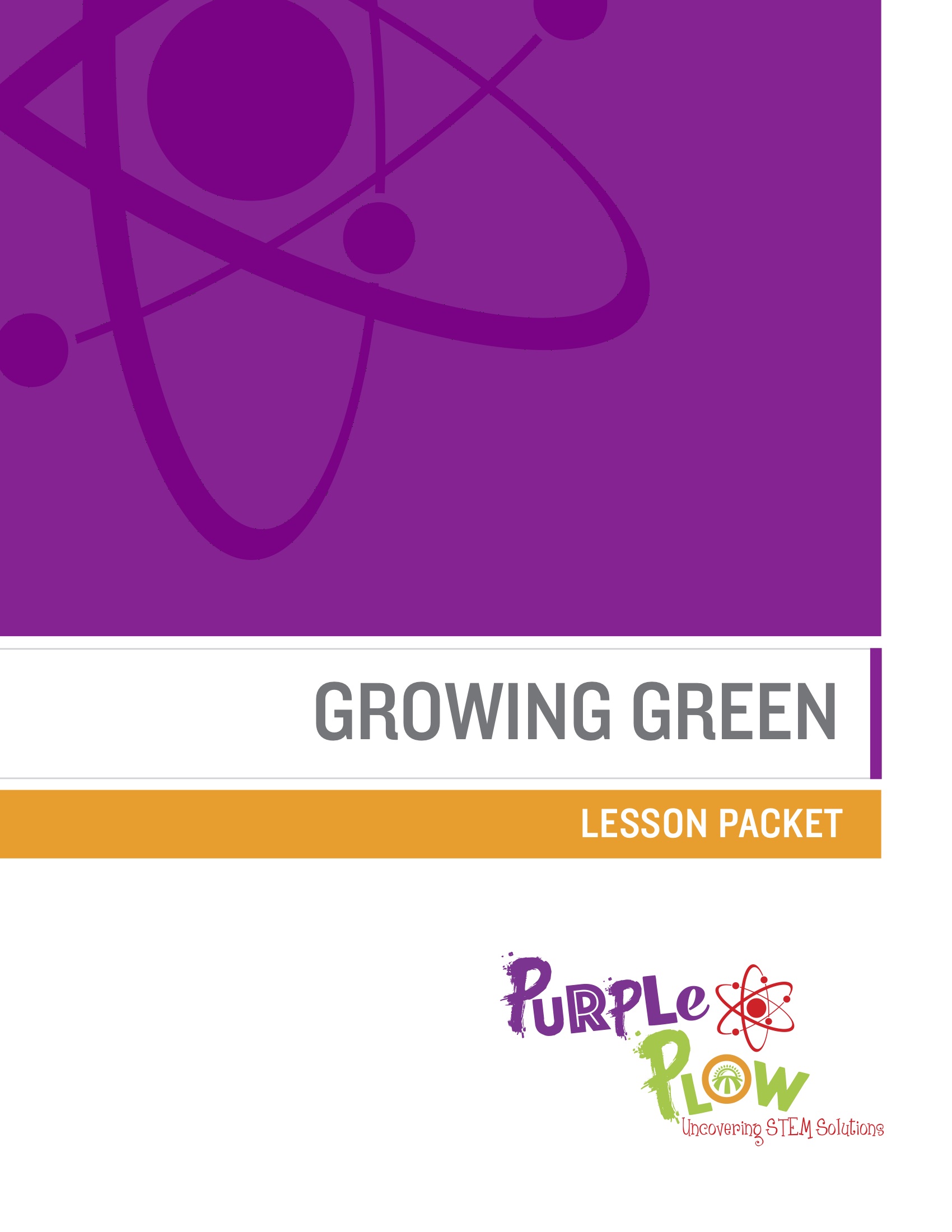Purple Plow Growing Green Challenge | The Purple Plow Challenge
