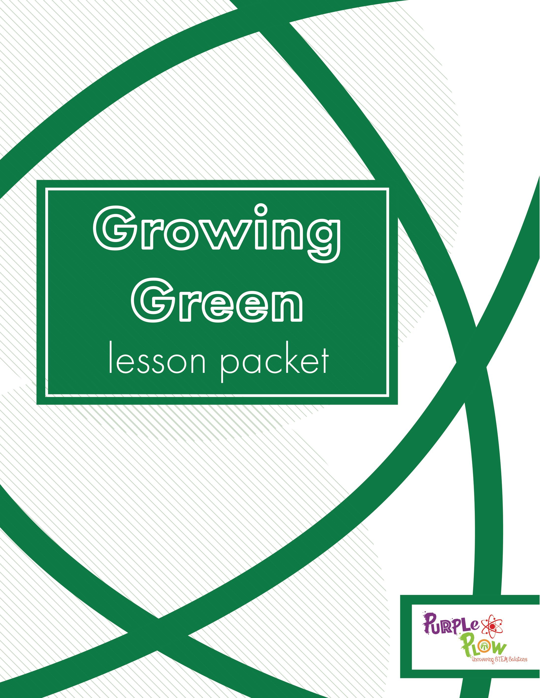 Purple Plow Growing Green Challenge | The Purple Plow Challenge